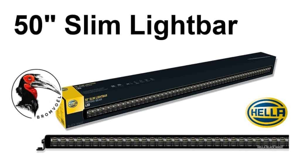 Hella LED Bar 50″ Slimline Black Magic