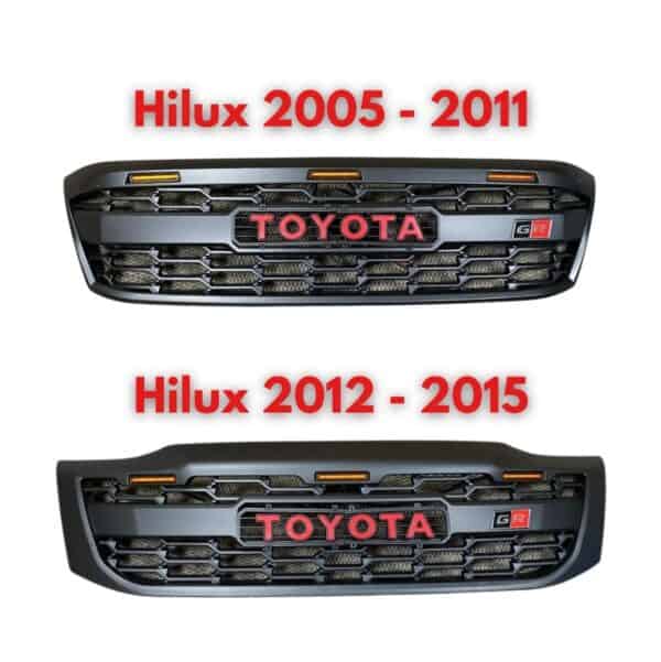 Toyota D4D GR Grill (2005 – 2015) - Bromvoël Outdoor Accessories